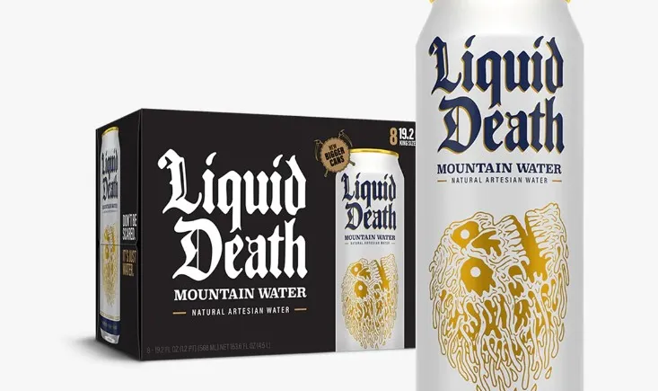 Liquid Death closes funding round valuing business at $1.4B - Retail ...